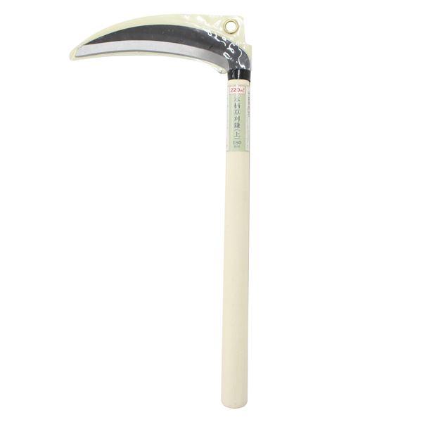 木柄草刈鎌です。手になじむ木柄の草刈り鎌です。ガーデニングや家庭菜園での雑草の刈り込み作業に活躍します。※パッケージの表示価格は店頭販売価格の為、当店販売価格とは異なります※天然素材の為、形や色の違い、欠け(傷や窪み)等有り●サイズ(約)・...