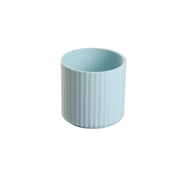 プランターです。やさしいマカロンカラーがかわいいプランターです。底面に穴がない設計で水漏れの心配がありません。フェイクグリーンやドライフラワーのポットとしてもオススメです。※水抜きが必要な場合はキリなどで穴をあけてご使用ください※色の指定は...