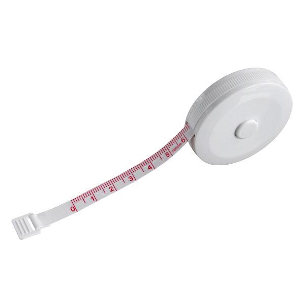 ロータリーメジャーです。両面目盛り付きで使いやすい1.5mのメジャーです。ソーイングなどの採寸にお使いください。※色の指定はできません●サイズ(約)・直径50×10mm●耐熱70度/耐冷-20度●材質・テープ:ファイバーグラス ケース:AB...