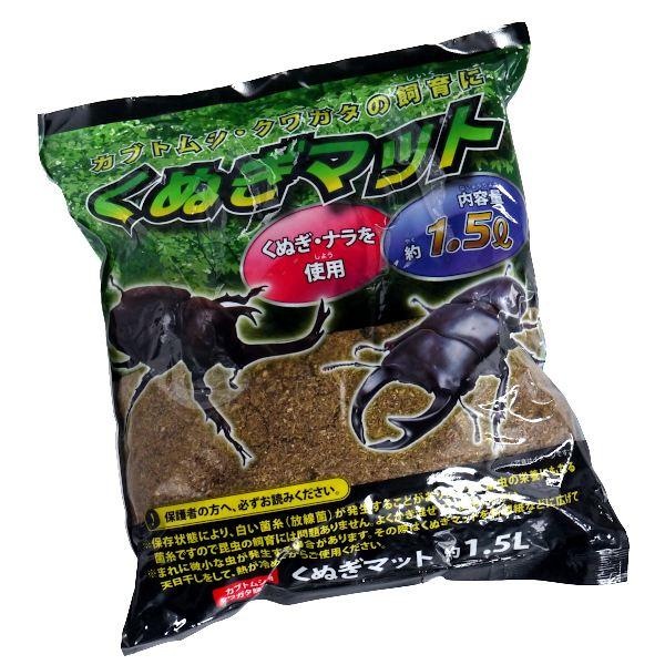昆虫の飼育専用くぬぎマットです。自然の栄養分をたっぷり含んだ、くぬぎ・ナラの朽ち木を粉砕したマットです。カブトムシ・クワガタムシの幼虫・成虫の飼育にお使いください。※保存状態により菌糸が発生する事がございますが幼虫の栄養にもなり昆虫の飼育に...