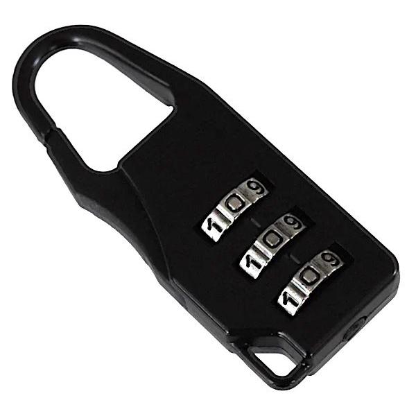 ダイヤルロックです。お好みの3桁の数字を暗証番号に設定できます。カラビナ付きで簡単に取り付けられます。スーツケース等の簡易錠としてお使いください。※防犯対策として万全なものではございません●サイズ(約)・21×55×厚み12mm●材質・亜鉛...