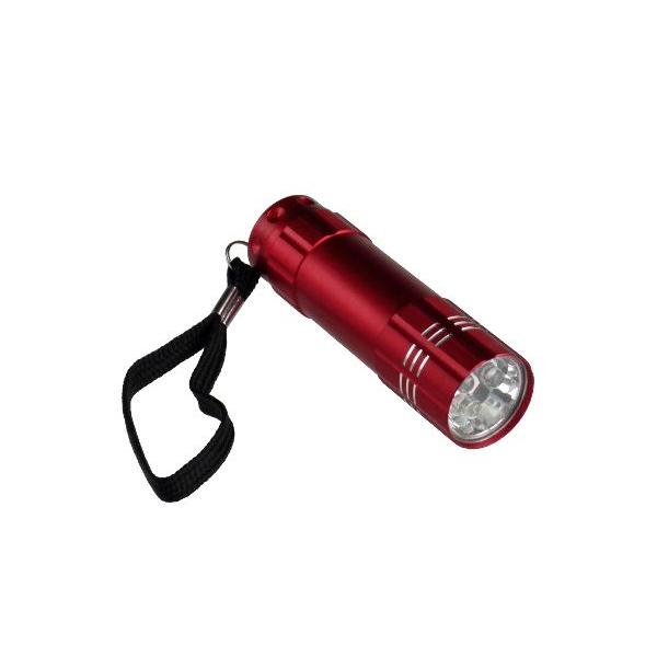 LEDライトです。軽いアルミボディのLEDライトです。ストラップが付いております。新しい電池の場合連続使用目安約30時間です。別売りの単4乾電池3本が必要です。※電池は付属しておりません※色の指定はできません●サイズ(約)・直径25×87m...