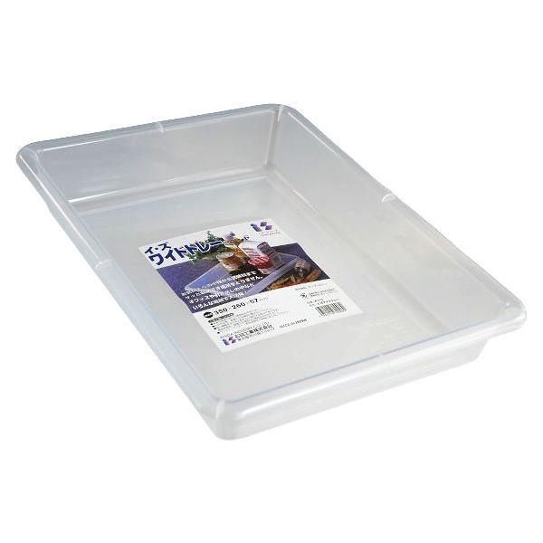 整理トレイです。小物や調味料などの整理整頓に便利です。オフィスや引き出しの中などもスッキリ整理できます。●外寸(約)・350×260×高さ57mm●内寸(約)・290×200×深さ44mm●耐熱90度●原料樹脂・ポリプロピレン●用途・トレー...