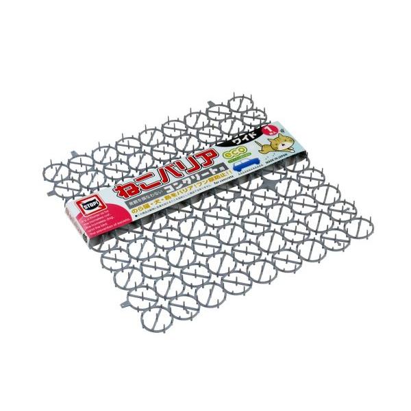 猫バリアです。猫が嫌がるトゲトゲで侵入を防ぐ猫よけマットです。設置場所に応じてお好みの大きさ・形にカットできます。同シリーズでジョイントすることができます。駐車場・塀の上・室外機・溝等に設置していただけます。猫・犬・鳥などの小動物のフン尿防...