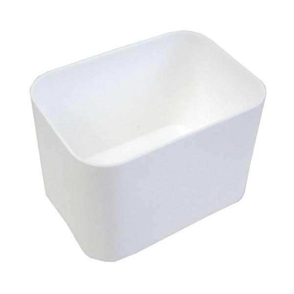 収納トレイです。角に丸みがあるシンプルな収納トレイです。キッチンや洗面等の引出しの整理に便利です。●サイズ(約)・150×108×高さ105mm●色・ホワイト●原料樹脂・ポリプロピレン●用途・収納 トレイ 小物入れ 整理 ケース 卓上●キー...