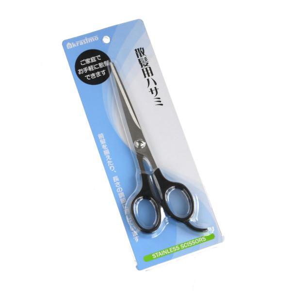 散髪用はさみです。ご家庭で手軽に散髪ができます。前髪を揃えたり、長さの調整に適しております。●サイズ(約)・60×175mm●材質・本体:ステンレス ハンドル:ABS樹脂●用途・鋏 ハサミ スキバサミ 散髪●キーワード・はさみ すきばさみ ...