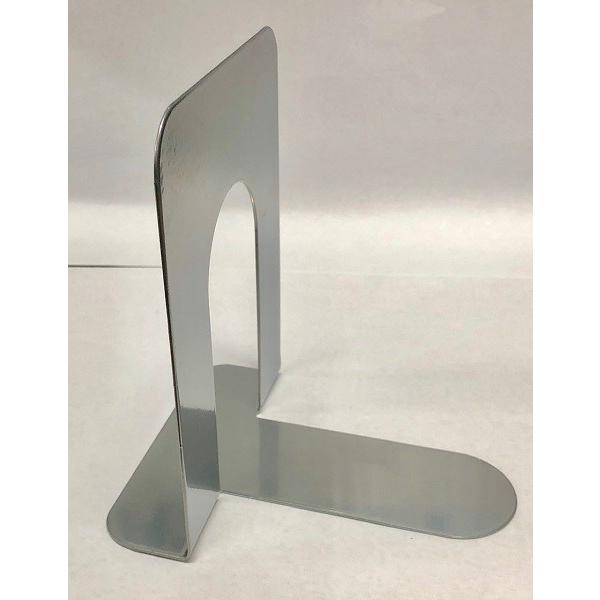 ○ブックスタンドです。書物等が倒れるのを防ぎます。ご家庭やオフィスなどの、本・書類の整理整頓に。●サイズ（約）・１１８×１４４×高さ１５４ｍｍ●用途・ブックエンド　本立て　整理　整頓　収納　事務用品　オフィス用品●キーワード・ぶっくえんど　...