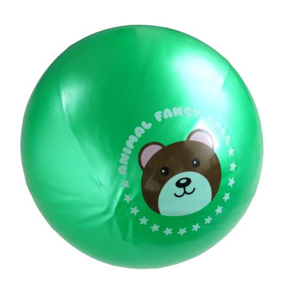 ファンシーボールです。キュートなどうぶつ絵柄のボールです。優しく投げて遊べます。※別売りの空気入れが必要です※色・柄の指定はできません●サイズ(約)・膨らませた時:直径230mm●対象年齢・6歳以上●材質・PVC●用途・ボール オモチャ 球...