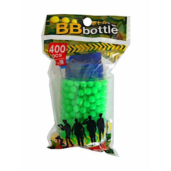 BBボトルです。約6mmのBB弾が400個入ったボトルです。対応のBBガンに入れてお使いください。※色の指定はできません●サイズ(約)・ボトル:直径45×80mm●対象年齢・6歳以上●材質・キャップ:PP ボトル:PVC●用途・BB弾 ピス...