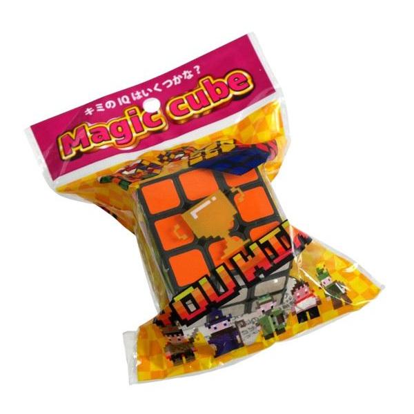 マジックキューブです。6面の色を合わせて遊ぶキューブです。まずは1面をそろえてみましょう。●サイズ(約)・5.5×5.5×5.5mm●対象年齢・6歳以上●材質・PP●用途・マジックキューブ パズル ゲーム オモチャ●キーワード・まじっくきゅ...