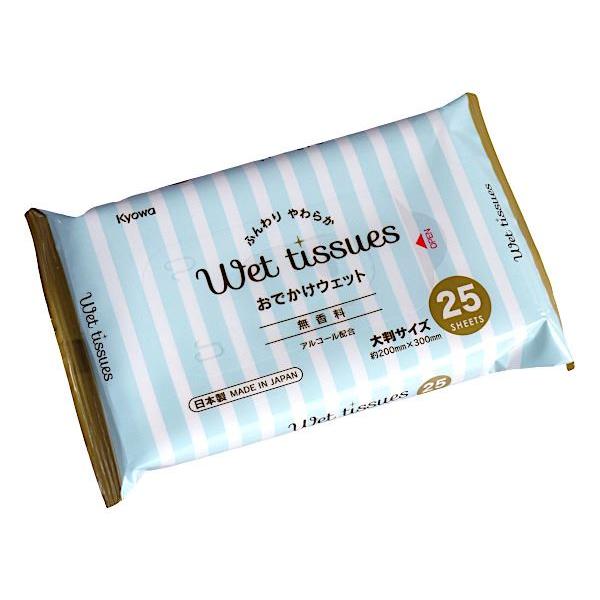 ウェットシート、25枚入りです。タップリ拭ける大判サイズのシートです。外出先やレジャーなど水のないところで活躍します。※水洗トイレには流さないでください●1枚のサイズ(約)・200×300mm●材料・レーヨン ポリエステル●成分・水 エタノ...