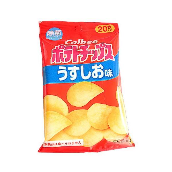 ウェットティッシュ、20枚入りです。ポテトチップスのパッケージのウェットティッシュです。手指や身のまわりの除菌・掃除にサッと使えます。●1枚のサイズ(約)・150×200mm●材質・レーヨン ポリエステル●成分・水 エタノール BG ポリア...