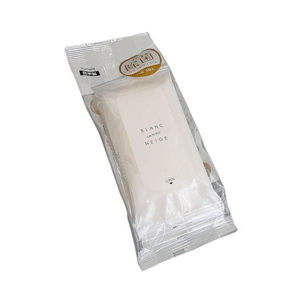 ウェットティッシュ、10枚×3個入りです。99%除菌のウェットティッシュです。手や指の汚れ落としや、身のまわりの拭きとり掃除等に活躍します。●1枚のサイズ(約)・145×200mm●材質・レーヨン ポリエステル●成分・水 エタノール DPG...