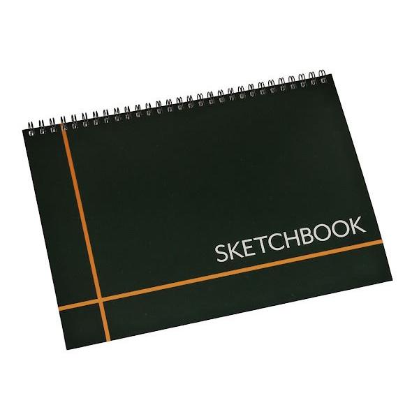 スケッチブック、20枚入りです。リングタイプでフラットに開きます。絵画やイラストを描くのにお使いください。●サイズ(約)・179×252mm●材質・本体:紙 リング:スチール●用途・スケッチブック 画用紙 イラスト 絵画 文具●キーワード・...