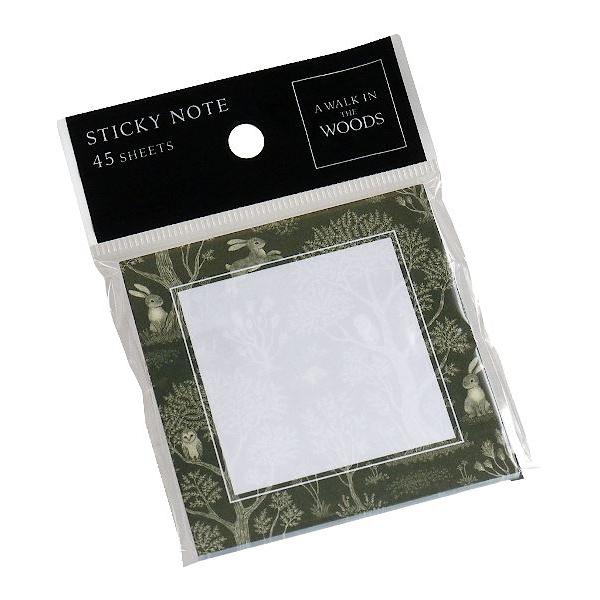 ふせん、45枚入りです。森の動物モチーフのイラストのふせんです。サッとメモして貼り付けられます。※色・柄の指定はできません●1枚のサイズ(約)・70×70mm●材質・紙●用途・付箋 フセン カード メッセージ 文具 ●キーワード・ふせん か...