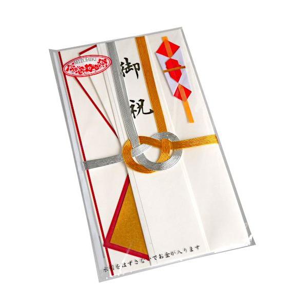 金封です。水引とのしが付いたお祝い袋です。水引をはずさないでお金が入ります。※使い方は地域の習慣・宗教により異なる場合がございます●当店計測サイズ(約)・100×178mm●材質・紙●用途・御祝儀袋 御祝袋 結婚 婚礼 金封 万型 封筒 冠...