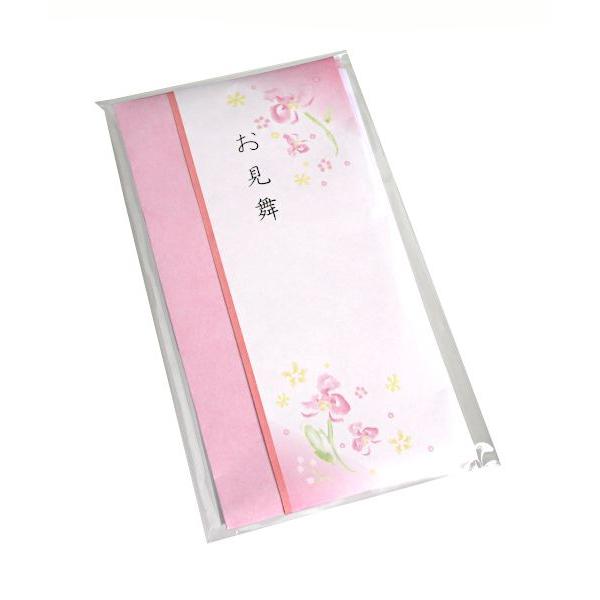 金封、2枚入りです。お花のイラストがついた金封です。お見舞いを渡す封筒としてお使いください。※使い方は地域の習慣・宗教により異なる場合がございます●1枚の当店計測サイズ(約)・95×180mm●材質・紙●用途・お見舞い 金封 万型 封筒 冠...