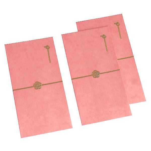 万型封筒、3枚入りです。金箔水引プリントがおしゃれな金封です。様々なお祝いにお使いいただけます。※色の指定はできません●1枚のサイズ(約)・180×90mm●材質・紙●用途・金封 万型 祝儀袋 御祝 封筒 ポチ袋●キーワード・きんぷう まん...