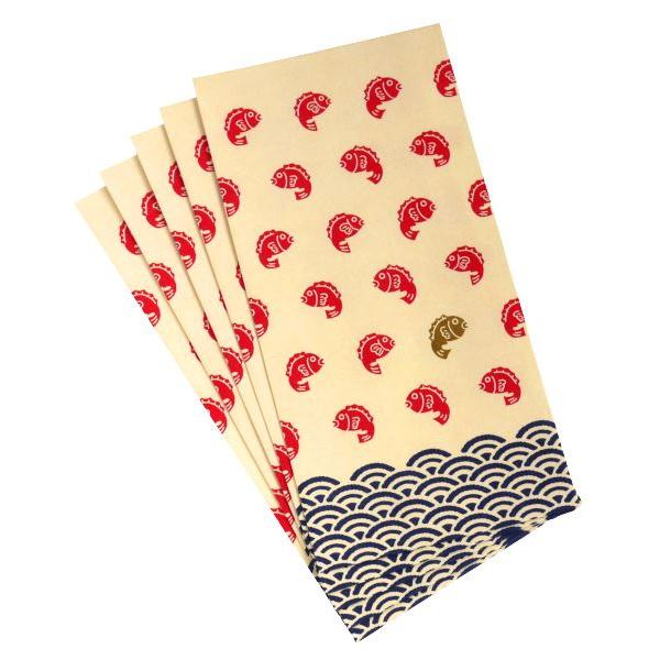 万型封筒、5枚入りです。和柄の万型封筒です。メモやお年玉等を渡すのに便利です。※色・柄の指定はできません●1枚のサイズ(約)・180×90mm●材質・紙●用途・封筒 手紙 レター 文具 郵便 万型 お年玉 ポチ袋 ●キーワード・ふうとう て...