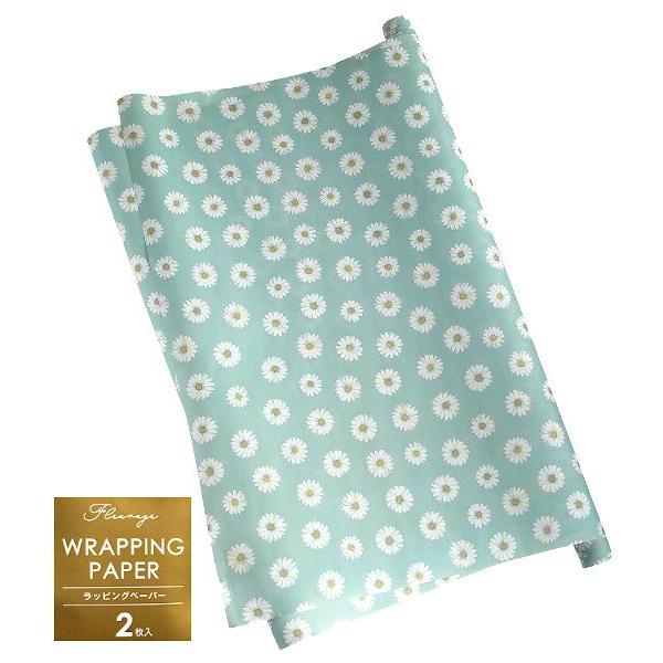ラッピングペーパー、2枚入りです。花柄のラッピングペーパーです。プレゼントを素敵に包んで贈れます。※色・柄の指定はできません●1枚のサイズ(約)・530×770mm●材質・紙●用途・ラッピングペーパー 包装紙 プレゼント ギフト●キーワード...