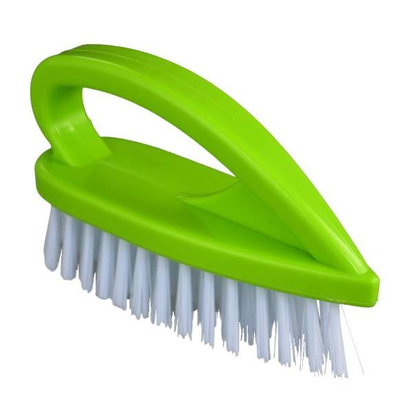 タイルブラシです。しっかり握れるグリップタイプのタイルブラシです。先端鋭角で隙間もすっきり洗えます。タイルの目地や細かい溝もきれいに掃除できます。●サイズ(約)・45×135×80mm●材質・ポリプロピレン●用途・ブラシ 掃除 風呂 浴室 ...