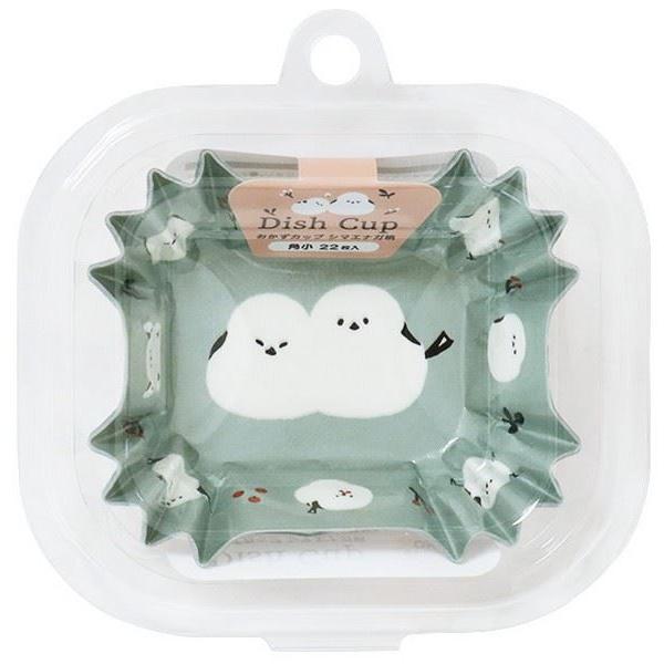 角型のおかずカップ、22枚入りです。可愛いシマエナガ柄です。3柄入です。電子レンジ・冷凍庫での使用可能です。可愛いデザインがお弁当を楽しく彩ります。※オーブン・オーブントースター 非対応●サイズ(約)・底面56×40×高さ30mm●耐熱14...