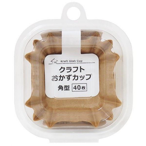 おかずカップ、40枚入りです。クラフト紙の素朴な風合いのおかずカップです。お弁当やオードブルの小分けに便利です。オーブン・電子レンジで使用できます。※水分が少ない食品・食品の量が少ない場合の加熱は避けてください●1枚のサイズ(約)・底面43...