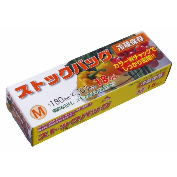 保存袋、18枚入りです。残った食材の冷蔵保存に便利です。下味をつけるなど料理の下ごしらえにもお使いいただけます。カラーWチャックで食材の鮮度を保ちます。日付、メモ欄付きで、マジック等で書き込むことができます。※直火・オーブン・電子レンジでの...