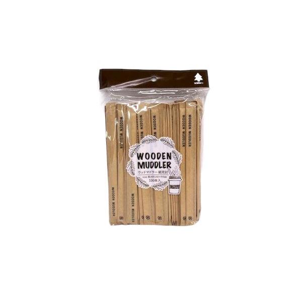 木製のマドラー、100本入りです。コーヒー・紅茶・スープをまぜるのに便利です。1本ずつ個包装で衛生的です。お店でのドリンクの提供にもお使いいただけます。※使い捨ての製品です※天然素材の為、形や色の違い、欠け(傷や窪み)等有り●1本のサイズ(...