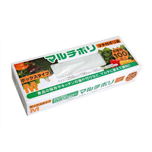 ポリ袋、100枚入りです。マチ付きでたくさん入ります。食品の保存やキッチンの後片付けなどにお使いいただけます。焼却しても塩素ガスなどの有毒ガスを発生いたしません。ボックスタイプで1枚ずつ引き出して使えて便利です。※直火・オーブン・電子レンジ...