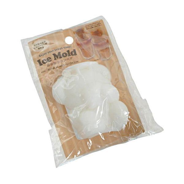 製氷型です。クマのかたちの氷やシャーベットが作れる製氷型です。飲み物に浮かべるとかわいく映えます。※食器洗浄機・乾燥機 非対応※形の指定はできません●サイズ(約)・65×55~60×45mm●耐冷-30度●材質・熱可塑性ゴム●用途・製氷 型...
