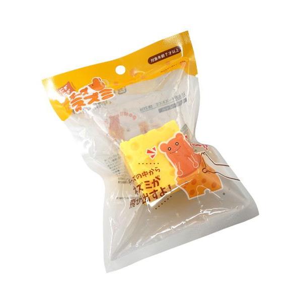 にぎにぎチーズネズミです。にぎるとぴょこっとネズミが出てくるおもちゃです。出たり戻ったり触って楽しい触感をお楽しみください。※色の指定はできません●サイズ(約)・45×45×45mm●対象年齢・7歳以上●材質・熱可塑性エラストマー●用途・オ...