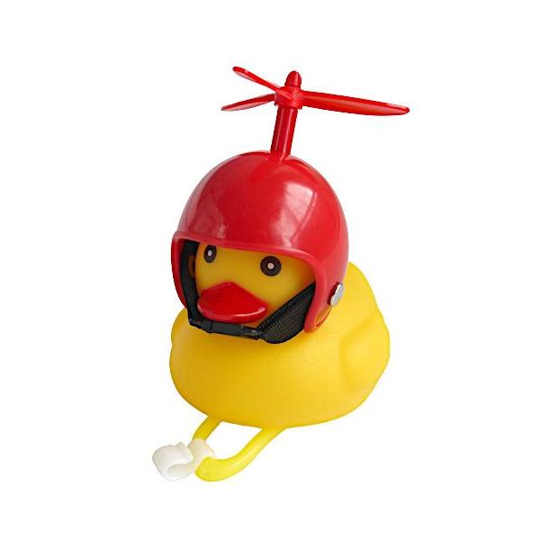 自転車のパフホーンです。アヒルの形のパフホーンです。リングをハンドルバーに巻き付けて取り付けてください。ハンドル径約2.2cm以上/2.4cm以下が取付場所の目安です。お尻の部分をつまむと音が鳴ります。※色の指定はできません●サイズ(約)・...