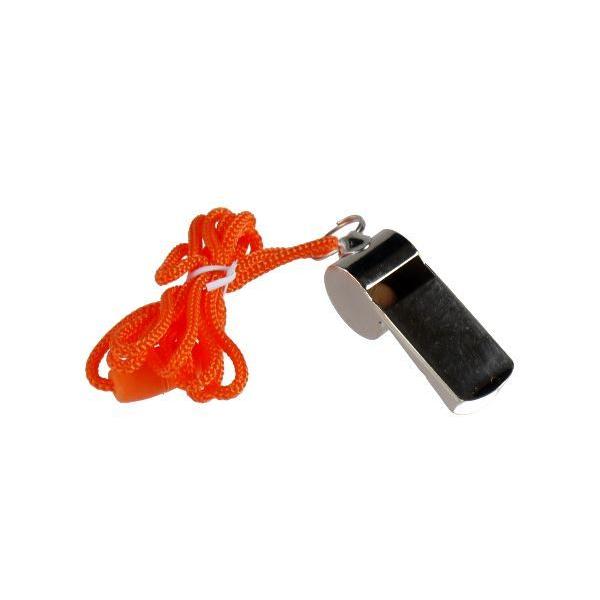 ホイッスルです。携帯に便利な安全ひも付きです。笛の中は天然素材のコルクを使用しております。スポーツや行事の号令・合図に便利です。防犯・防災グッズとしてもお使いいただけます。※種類の指定はできません●サイズ(約)・48×16×18mm(ヒモ含...