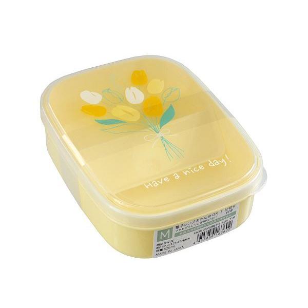 お弁当箱です。ご飯や食材を分けられる仕切り付きです。フタをずらせば電子レンジで使用できます。毎日のお弁当にお使いいただけます。※直火・グリル・オーブン・食器洗浄乾燥機・オート加熱・おまかせ加熱 非対応※密封容器ではございません※色の指定はで...