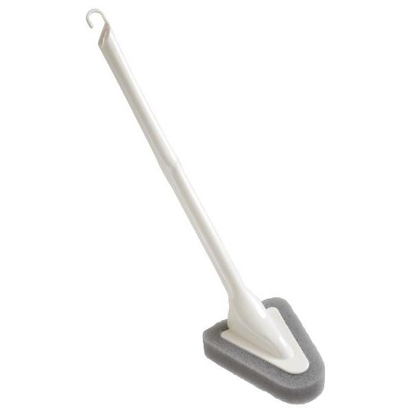 浴槽洗い用スポンジです。届きにくいところも洗えるロング柄のバススポンジです。三角ヘッドタイプでコーナーも洗いやすいです。水切れがよくヌメリにくいスポンジです。※塩素系、酸素系の洗剤・カビ取り剤・d-リモネンを含む洗剤 非対応※色の指定はでき...