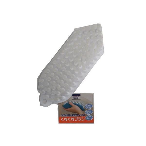掃除ブラシです。くねくね曲がるしなやかなボディで曲面にフィットします。お風呂や洗面台、車のタイヤ磨きなどにも使えます。※色の指定はできません●サイズ(約)・180×70×厚み40mm         ●材質・本体:ポリエチレン ブラシ:ポリ...