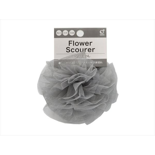 フラワーたわしです。泡立ちがよく水切れが抜群です。たわしについた汚れは等は、水の中で振り洗いで落とせます。キッチン・洗面・浴室など幅広く使用できます。※色の指定はできません●サイズ(約)・直径100mm●色・ホワイト グレー●耐熱60度●材...