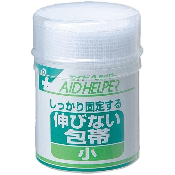 〇包帯です。伸びないタイプでしっかり固定できます。動いてはいけない患部などを固定できます。●サイズ（約）・５．４ｃｍ×全長４．５ｍ●材質・レーヨン７０％　ナイロン３０％●用途・患部の固定　衛生　救急　怪我　傷　医療●キーワード・ほうたい　か...