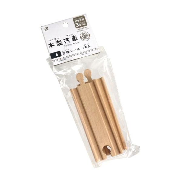 おもちゃのレール、2本入りです。温かみのある木製レールです。シリーズの曲線レールと組み合わせて自由に線路を作れます。別売りの看板を置いたり、車両を走らせることができます。※商品ごとにゆがみ・ひびや木目・色が異なります※天然素材の為、形や色の...