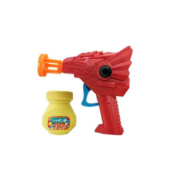 しゃぼん玉です。シャボン液を先端につけてレバーをひくとシャボン玉が飛び出します。手動式で電池は不要です。たくさんシャボン玉を作って遊びましょう。※色の指定はできません●サイズ(約)・本体:116×120×厚み49mm シャボン液容器:48×...