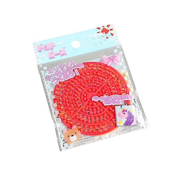 ドットビーズです。別売りのドットベースにビーズをはめて好きな絵柄を作れます。ピンセットを使うと作りやすいです。※ベースは付属しておりません※色の指定はできません●1個のサイズ(約)・2×2×3mm●対象年齢・6歳以上●材質・EVA樹脂●用途...