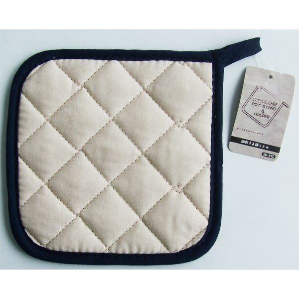 鍋敷き&amp;鍋つかみナチュラルな色合いの鍋敷きです。ループ付きで掛けて収納できます。鍋つかみとしてもお使いいただけます。※縫製品の為サイズの異なりや糸のほつれ等がございます※アイロン・乾燥機 非対応※色の指定はできません●サイズ(約)・...