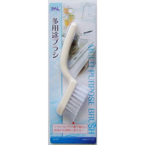 多用途ブラシです。フラットなブラシ面で広範囲の掃除に便利です。フックに掛けられて収納しやすいです。●サイズ(約)・160×80×25mm●耐熱90度●材質・ポリプロピレン●用途・ブラシ キッチン 洗面 掃除●キーワード・ぶらし きっちん せ...