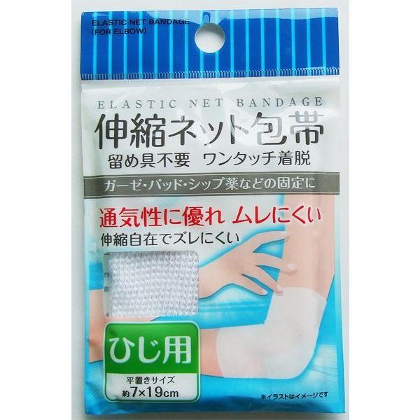 〇ネット包帯です。留め具不要でワンタッチで着脱できます。通気性に優れムレにくいです。伸縮自在でズレにくいです。ガーゼ・パッド・湿布薬などの固定にお使いください。※漂白剤・洗濯機・乾燥機　非対応※縫製品の為サイズが異なります●サイズ（約）・平...