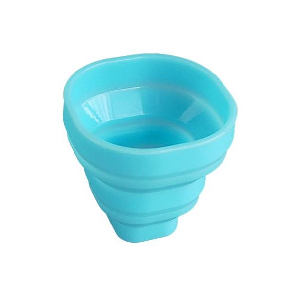 携帯シリコンコップです。たたんで持ち運べるシリコン製のコップです。衛生的に保管できるポーチ付きです。外出先での歯みがきやうがい、お薬を飲む時などに便利です。※電子レンジ・直火・オーブン 非対応※色の指定はできません●サイズ(約)・使用時:直...