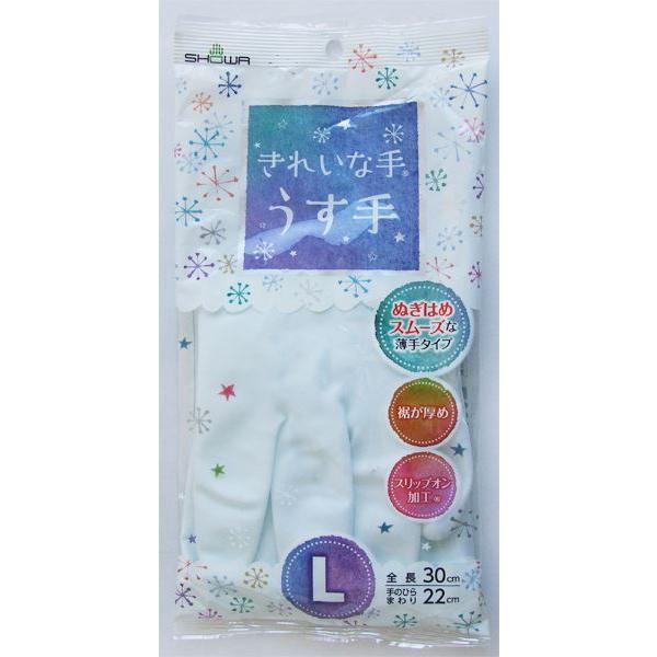 ゴム手袋です。指先にフィットする薄手です。内面にはスリップオン加工で脱ぎはめしやすいです。裾部分が厚くつかみやすく、手袋の装着が容易です。※商品の特性上サイズや形状に誤差が生じる場合がございます●1枚のサイズ(約)・全長300mm 手のひら...