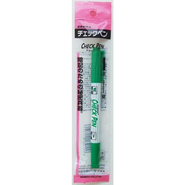 ツインチェックペンです。暗記のための秘密兵器です。覚えたいところにマークします。別売りの赤のチェックシートをかぶせると文字が隠れます。別売りの「チェックペン専用消しペン」(JAN:4901681407507)で消せます。●サイズ(約)・13...