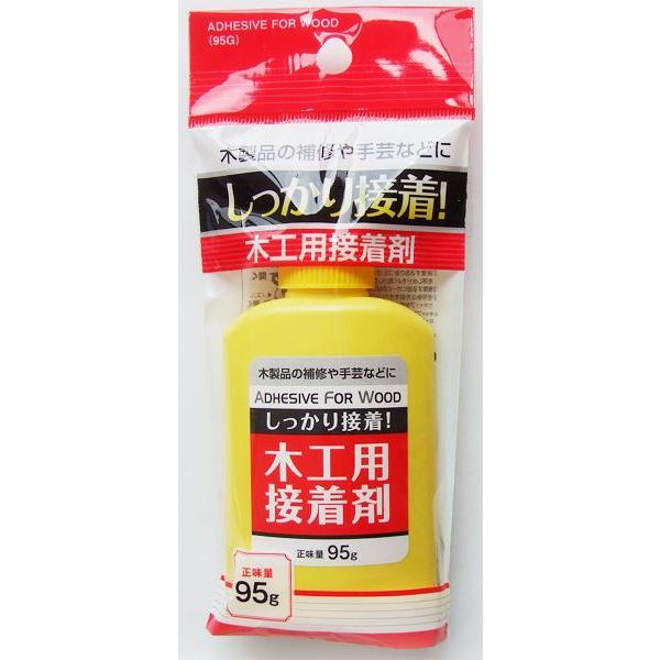 接着剤です。しっかり接着できる木工用接着剤です。木製品の補修やハンドメイドなどにも使えます。●当店計測サイズ(約)・58×30×133mm●正味量・95g●材質・酢酸ビニル樹脂(22%) ポリビニルアルコール(18%) 水(60%)●用途・...