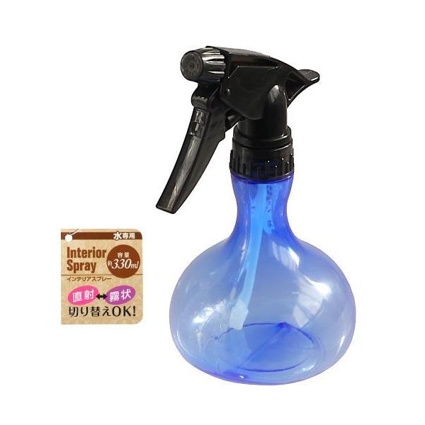 スプレーボトルです。先端のノズルを回せば霧状・直射を切り替えられます。水専用です。観葉植物等の水やりに便利です。※シンナー・有機溶剤・洗剤・オイル類液体・アルコール・薬品等は使用できません※色の指定はできません●サイズ(約)・95×110×...